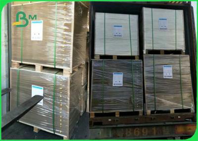 China FDA 250g One Side White Coated Duplex Board With Kraft Back 748 * 528mm for sale