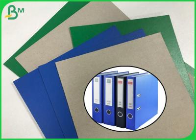 China Blue / Green / Red Cardboard 1.2mm 1.4mm 2mm Lacquered Finish Solid Paperboard for sale