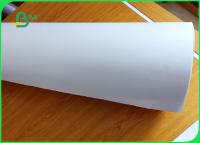 China Width 160cm Smothness 45gr Greyish White Plotter Paper For Clothes for sale