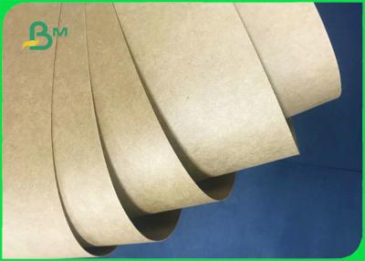 China Recycled Pulp 200g  - 400g Natural Brown Kraft Board For Packages Boxes for sale
