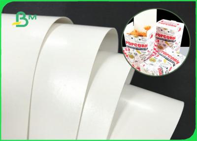 China Double Sides White 300GSM 350GSM PE Coated Paper Board For Fast Food Boxes for sale