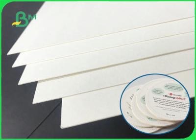 China 40pt 60pt Durable Uncoated Absorbent Paper For Disposable Paper Coaster for sale