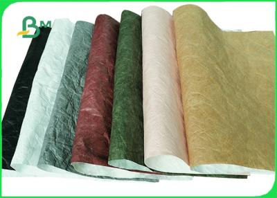 China Waterproof 1443R 1473R PU Laminated Colored Fabric Paper For Shopping bags for sale