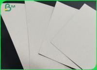 China Uncoated Thin Chipboard Paper Sheets Double Side Grey 250g - 700g for sale
