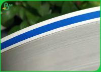 China Biodegradable 15mm Stripe Straw Paper For Making Colorful Drinking Straw for sale