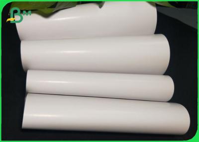China 80g - 200g White Double Side Coated Paper Glossy Smooth Surface for sale
