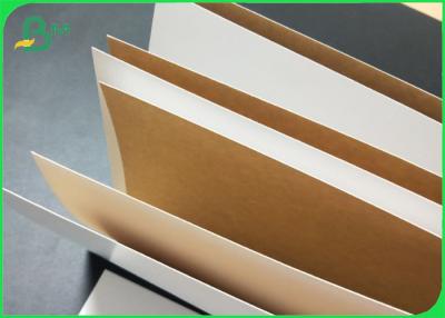 China 225g 325g White Coated Kraft Back Paper Food Grade Fast Food Box Material for sale