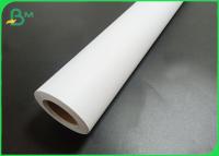 China 80g White CAD Plotter Paper Roll For Engineering Design Drawing for sale