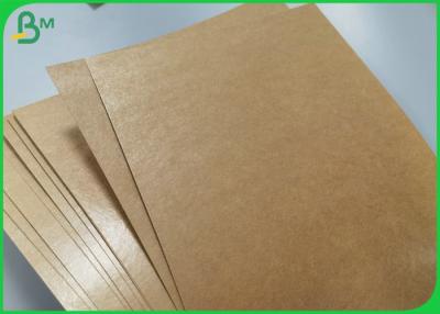 China One Side PE Film Laminated Virgin Brown Kraft Liner Board Sheet 300g 350g for sale