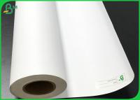China Plotter printing 80GSM White CAD Plotting Paper Roll 24inch * 150 Feet for sale