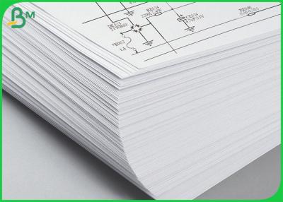 China 36'' x 50m 20lb White Plotter Paper For Printing Factory Wood Pulp for sale