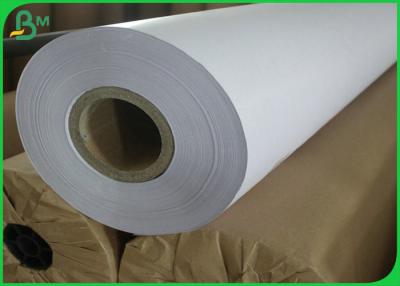 China 50" x los 50m 2" garantía del chorro de tinta de la base 20lb cad Rolls sin recubrimiento en venta