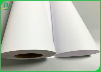 China Weiße Plotter-Papier-Rolle 620mm x 50m 80gsm 2 Zoll Kern Universalitäts- zu verkaufen