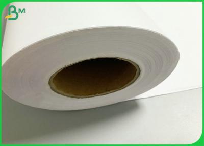 China Weiße Plotter-Papier-Rolle 620mm x 50m 80gsm 2 Zoll Kern Universalitäts- zu verkaufen