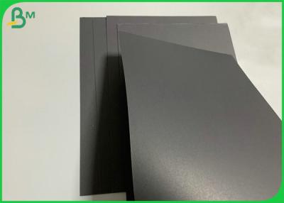 China Smooth Black Cardstock Thick 80lb Cover Stock For Making Invitations for sale