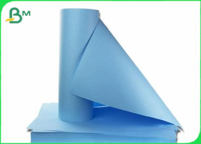 China 80GSM 50m - 150m Double Sides Blue Inkjet Good Print Copy Plotter Paper for sale