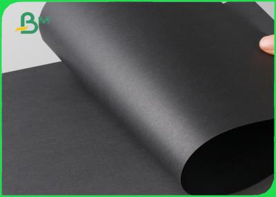 China 180gsm Black Kraft Paper 25 X 38 In Recyclable Paper Black Core Paper Wrapping for sale