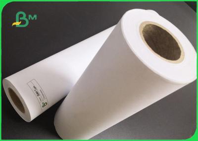 China 60 Inch 73 Inch Uncoated Plotter Paper For Wide Format Inkjet Printers 60g 70g for sale