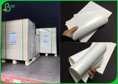 China Papel sintético del chorro de tinta de un sólo lado mate de 130um 150um para la impresión del anuncio en venta