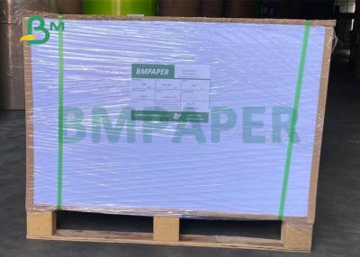 China 80 lb 100lb Gloss Text Cover Paper For Booklets 25 x 38inches Two Side Coated for sale