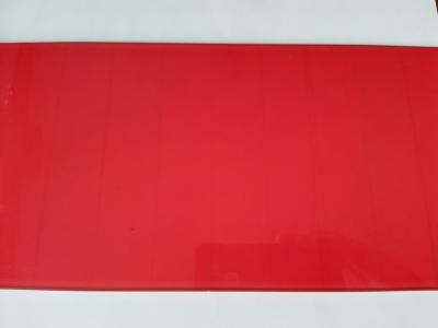 China 6.38mm red laminated glass with 0.38mm color pvb film for sale