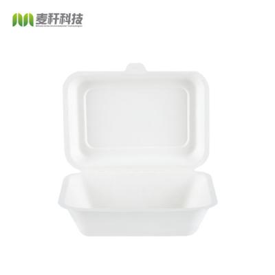 China Natural fiber Small Hoagie Box container for sale
