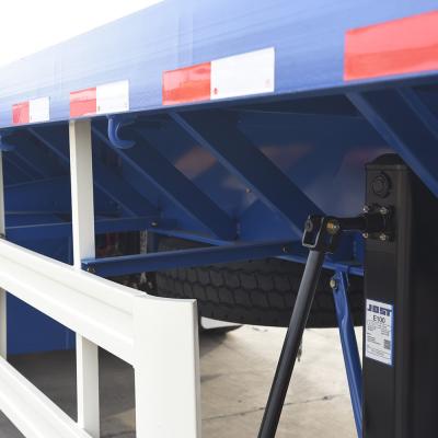Cina 40ft Container Chassis Truck Trailer 40ton 60ton 80ton Flatbed Trailers Vendite a Dubai in vendita