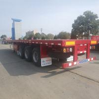 China CIMC Flatbed Container Semi Trailer The Ultimate Solution for Container Transport for sale