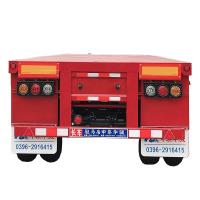 China CIMC Flatbed Container Semi Trailer The Ultimate Solution for Container Transport for sale