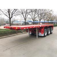 China CIMC Flatbed Container Semi Trailer The Ultimate Solution for Container Transport for sale
