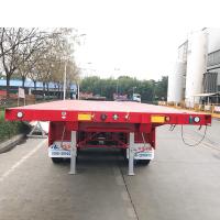 China CIMC Flatbed Container Semi Trailer The Ultimate Solution for Container Transport for sale