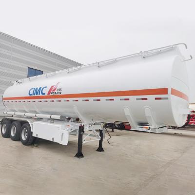 Cina Fuwa 3 assi 45000 litri di combustibile in lega di alluminio o di acciaio inossidabile Cement Tanker Trailers in vendita