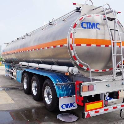 Cina Fuwa 3 assi 45000 litri di combustibile in lega di alluminio o di acciaio inossidabile Cement Tanker Trailers in vendita