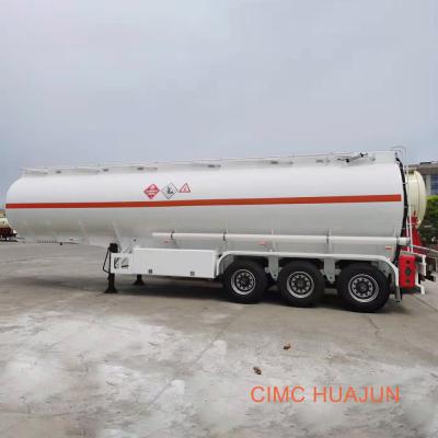 Cina Fuwa 3 assi 45000 litri di combustibile in lega di alluminio o di acciaio inossidabile Cement Tanker Trailers in vendita