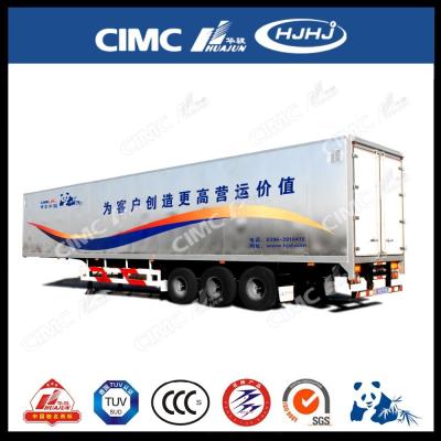 Cina CIMC HUAJUN Semi rimorchio per rimorchio laterale per autocarri in acciaio 13750*2500 CN HEN 50t Ce in vendita