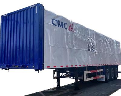 China Camión de remolque 13000 * 2500 * 3320 acero q345 acero para I-beam CIMC HUAJUN cortina lado semirremolque en venta
