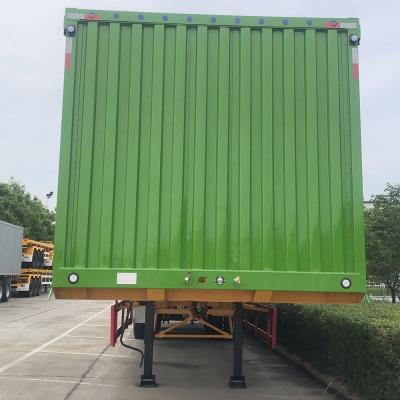 Κίνα 50 τόνων χωρητικότητα Τάιλαντ στυλ 40ft flatbed container trailer για ξηρό και ελαφρύ φορτίο προς πώληση