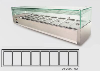 Cina Visualizzatori refrigerati di raffreddamento statici per il ristorante, 65L in vendita