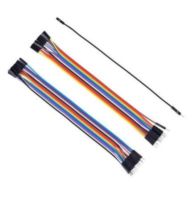 Cina Maschio su ordinazione al cavo femminile 1P-40P Du Pont 2.54mm del connettore del PWB in vendita