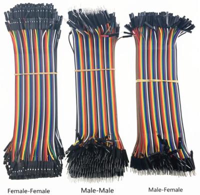 China Female To Male Dupont Connector Cable 2.54mm Pitch For Automobile for sale