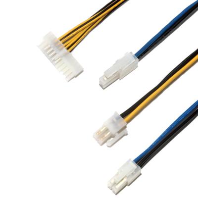 Cina Recipiente di Molex 39-01-2040 che alloggia il cablaggio su ordinazione del cavo per l'alimentazione elettrica in vendita