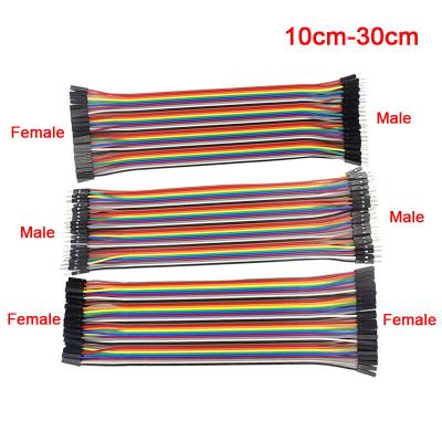 Cina la linea il tagliere GPIO di 1.25mm 40 PIN Flat Rainbow Ribbon Cable Du Pont cabla in vendita