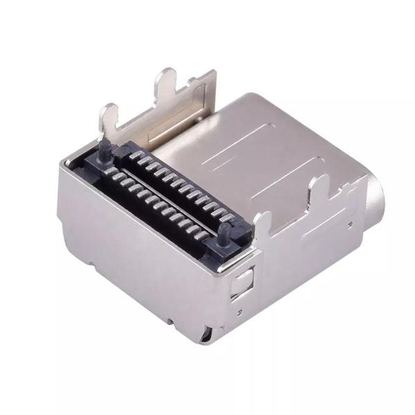 SUS301 USB Type C Connectors 24Pin Heighten Type CH3.4 Lengthen