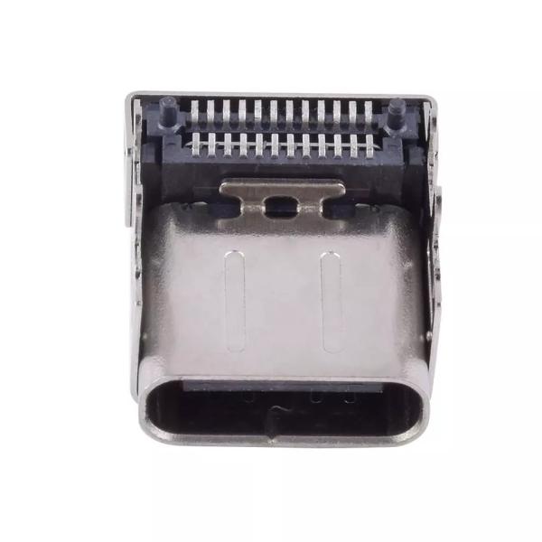 SUS301 USB Type C Connectors 24Pin Heighten Type CH3.4 Lengthen