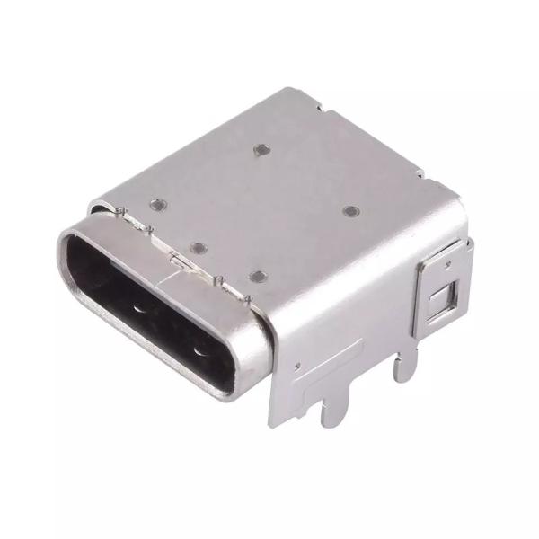 SUS301 USB Type C Connectors 24Pin Heighten Type CH3.4 Lengthen