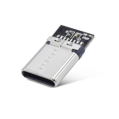 China 16PIN mannelijke USB Type C connector voor Samsung Oppo Vivo Huawei kabel Te koop