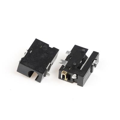 China 5 PIN SMT/SMD 0.65mm Black Brass Nylon RCA Power Jack Socket Connectors for sale
