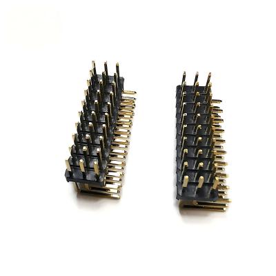 China 3.96 mm Three-Row Machined Pin Header for CNC Machine Tools & Industrial Controllers for sale