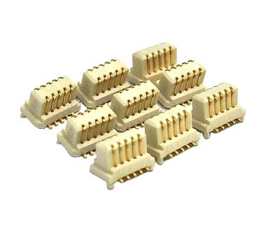 China OEM Board-to-Board Connector 0.8mm Pitch Stack Height 3.55mm Male-Female 20pin PCB Connector SMT Btb Connector for sale