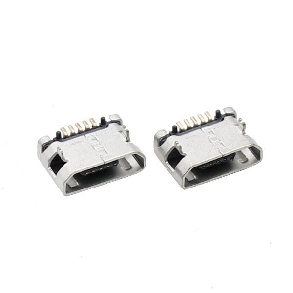 Charging Port USB Mini B Socket UL94V-0 Micro USB 2.0 B Type 5 Pin Connector